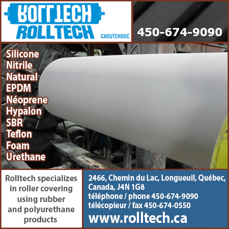 Rolltech Caoutchouc | Longueuil, QC - Macrae's Blue Book